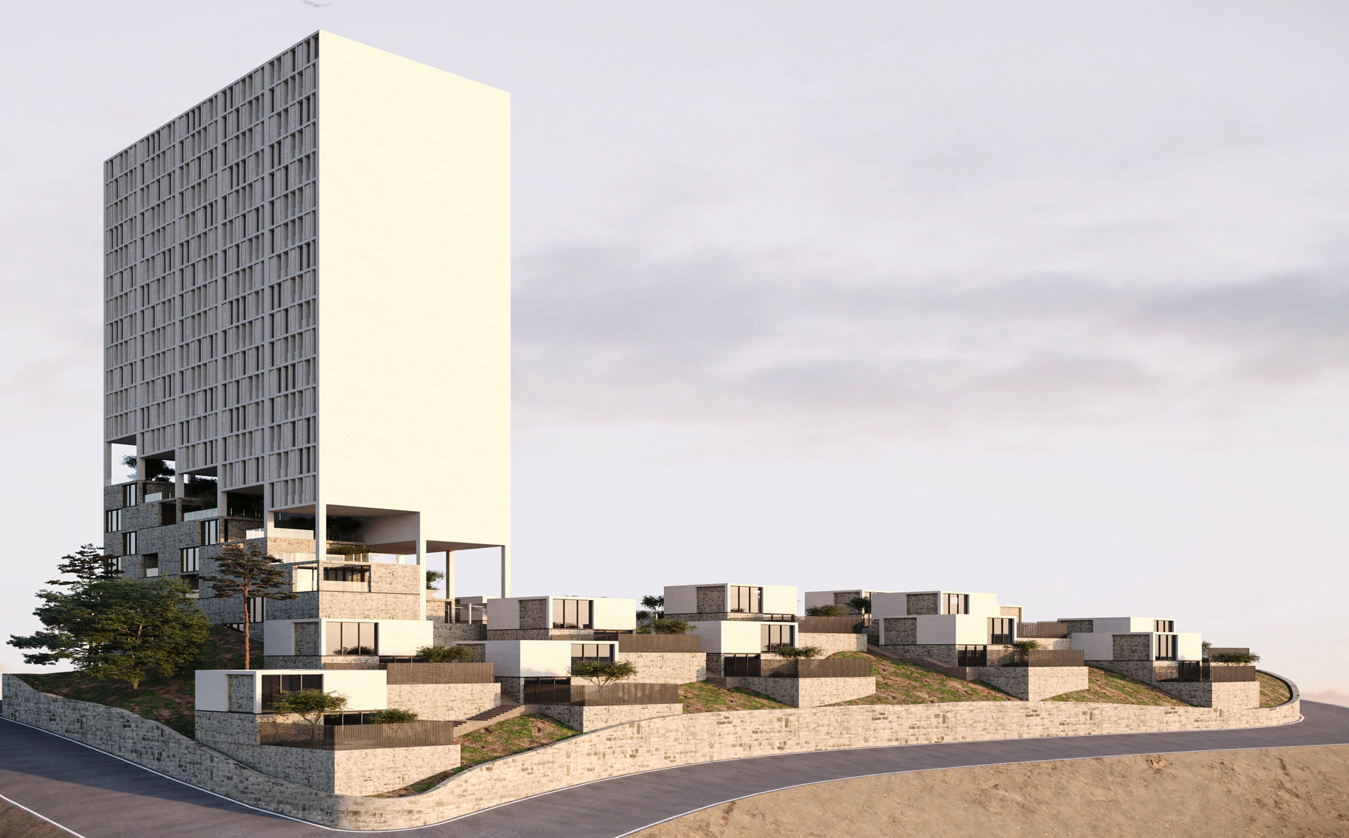 Aseman Residential Complex - Omid Shafiei Architects